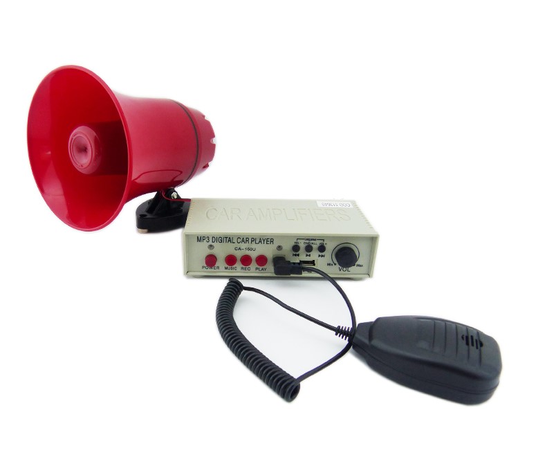 Megáfono para auto